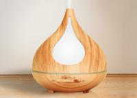 China 200ML Mini desktop USB Wood grain  Portable Electric Ultrasonic Aroma Essential Oil Fragrance Diffuser for sale