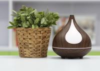 China 200ML Mini desktop USB Wood grain  Portable Electric Ultrasonic Aroma Essential Oil Fragrance Diffuser for sale