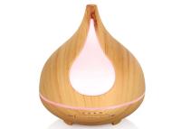 China 200ML Mini desktop USB Wood grain  Portable Electric Ultrasonic Aroma Essential Oil Fragrance Diffuser for sale
