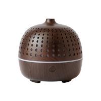 China Wood Grain Mini Portable Rechargeble Ultrasonic Home Aroma Diffuser for sale