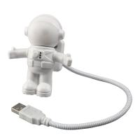 China 0.2w Spaceman Rechargeable Night Lamp Decorative Portable MINI USB LED for sale