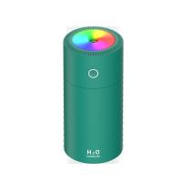 China 310ML Aurora Ultrasonic Air Humidifier USB Portable Colorful Car ABS for sale