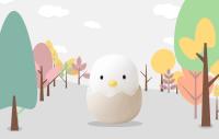 China 1200hMA Chicken Egg Rechargeable Night Lamp Led Silicone Bedside Tablel USB for sale