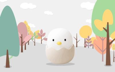 China 1200hMA Chicken Egg Rechargeable Night Lamp Led Silicone Bedside Tablel USB for sale