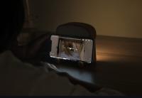 China 5V 231g Rechargeable Night Lamp Toast Double Sided USB 1200mAh Phone Holder for sale
