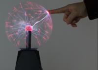 China Fireworks 500mA Rechargeable Moon Lamp , Plasma Ball USB Night Lamp for sale