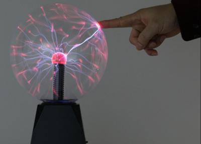 China Fireworks 500mA Rechargeable Moon Lamp , Plasma Ball USB Night Lamp for sale