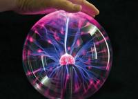 China Fireworks 500mA Rechargeable Moon Lamp , Plasma Ball USB Night Lamp for sale