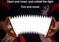 China DuPont Paper Wooden Organ Rechargeable Night Lamp Mini LED 360 Degree Rotary for sale