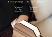 China DuPont Paper Wooden Organ Rechargeable Night Lamp Mini LED 360 Degree Rotary for sale
