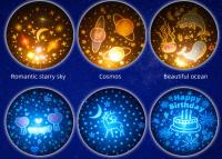 China 3W Spin USB LED Star Projector , Romantic Dream Night Lamp Bluetooth Speaker for sale