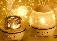 China 3W Spin USB LED Star Projector , Romantic Dream Night Lamp Bluetooth Speaker for sale