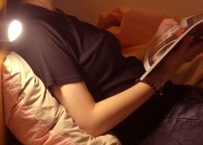 China 5W Small Night Light Lamps , Geometric Double Sided Human Body Induction Lamp for sale
