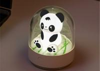 China 1w Rechargeable Led Night Lamp , Ultraviolet Disinfection Panda Night Light 800MAH for sale