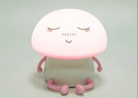 China Mushroom TPE Rechargeable Night Lamp USB Touch Sensor Silica Gel Cartoon LED for sale