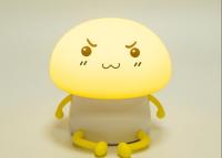 China Mushroom TPE Rechargeable Night Lamp USB Touch Sensor Silica Gel Cartoon LED for sale
