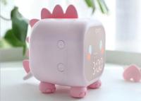 China DC5V Dinosaur Night Light , 1.25W 300mA Night Light Alarm Clock USB Rechargeable for sale