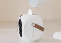 China Mist Instantaneous Rechargeable Air Cooling Fan , 4000mAh Usb Air Conditioner Fan Led for sale