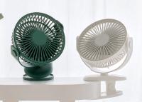 China 3Hrs ABS Rotatable USB Clip Fans Circular Portable Desktop Home Rechargeable for sale
