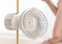 China 3Hrs ABS Rotatable USB Clip Fans Circular Portable Desktop Home Rechargeable for sale