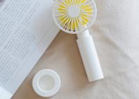 China 1200mAh ROHS KC Handheld Usb Fan , 7H Office Desk Fan Usb for sale