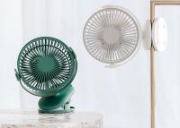 China 3Hrs ABS Rotatable USB Clip Fans Circular Portable Desktop Home Rechargeable for sale