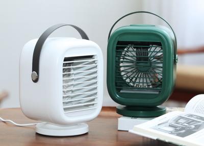 China 2000mAh Mute USB Air Conditioner Cooling Fan Rechargeable Portable Athermal Water Spray for sale