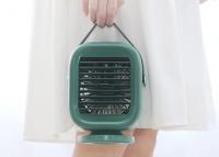 China 2000mAh Mute USB Air Conditioner Cooling Fan Rechargeable Portable Athermal Water Spray for sale