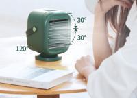 China 2000mAh Mute USB Air Conditioner Cooling Fan Rechargeable Portable Athermal Water Spray for sale