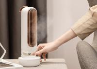 China 50ml/H Mist Retro Tower External Usb Cooling Fan Desktop Home GF 2 In 1 Humidifier for sale