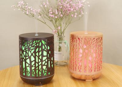 China 300ML Forest Wood Grain Essential Oil Aroma Diffuser For Home Office Room for sale