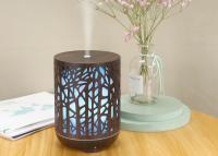 China 300ML Forest Wood Grain Essential Oil Aroma Diffuser For Home Office Room for sale