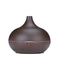 China 550ML 12.5kg Wood Aroma Diffuser 65ml/h Soothing 7 Color Lights for sale