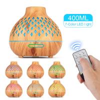 China 400ml RC Wood Aroma Diffuser Essential Oil Home Office 50ml/h Everlasting Comfort for sale