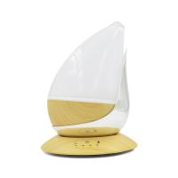 China 350ML 30ml/h Wooden Aroma Humidifier , BPA Essential Oil Diffuser With Bluetooth Speaker for sale