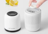 China 800mAh 213g USB Air Purifier Portable Hepa Filter Antibacterial for sale