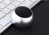 China 400mAh 75dB Mini Portable Bluetooth Speaker Outdoor Waterproof Wireless SRS Metal for sale