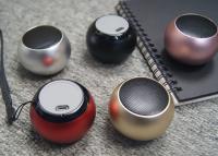 China 400mAh 75dB Mini Portable Bluetooth Speaker Outdoor Waterproof Wireless SRS Metal for sale