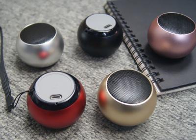 China 400mAh 75dB Mini Portable Bluetooth Speaker Outdoor Waterproof Wireless SRS Metal for sale