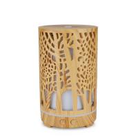 China 200ml Ultrasonic Wood Aromatherapy Essential Oil Diffuser with Waterless Auto Shut-Off for sale