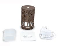 China 200ml Ultrasonic Wood Aromatherapy Essential Oil Diffuser with Waterless Auto Shut-Off for sale