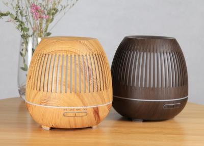 China 400ml Hollow Wood Aroma Diffuser Essential Oil Mini Usb Ultrasonic 485g for sale