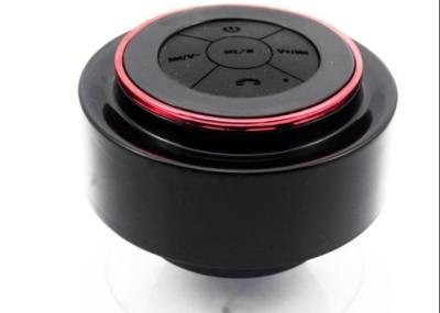 China 800mah Sucker Dustproof Mini Waterproof Speaker , ISSC Mini Wireless Speaker Bluetooth for sale