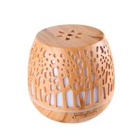 China 400ml 650g Wood Aroma Diffuser Office USB Rechareable Essential Oil for sale