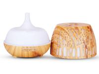 China 400ml 650g Wood Aroma Diffuser Office USB Rechareable Essential Oil for sale
