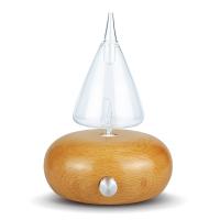 China Waterless 705g Wood Aroma Diffuser Ultrasonic Glass Essential Oil 10ml for sale