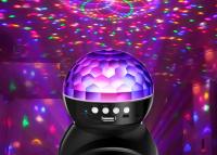 China Stage Disco Irradiation Mini Portable Bluetooth Speaker LED Lighting Crystal Ball for sale