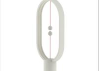 China Ellipse Wireless Night Lamp , Magnetic Smart Balance Rechargeable Moon Lamp Air Switch for sale