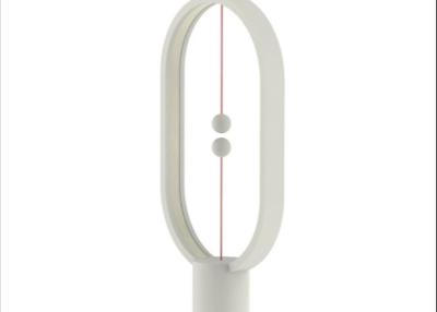 China Ellipse Wireless Night Lamp , Magnetic Smart Balance Rechargeable Moon Lamp Air Switch for sale