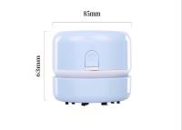 China 0.18kg 85x63mm Desktop Vacuum Cleaner Mini Crumb ABS for sale